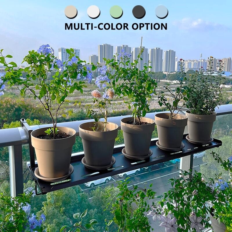 Plant Rack Suspension Flower Rack Outdoor Lightweight Flower Stand Easy ...