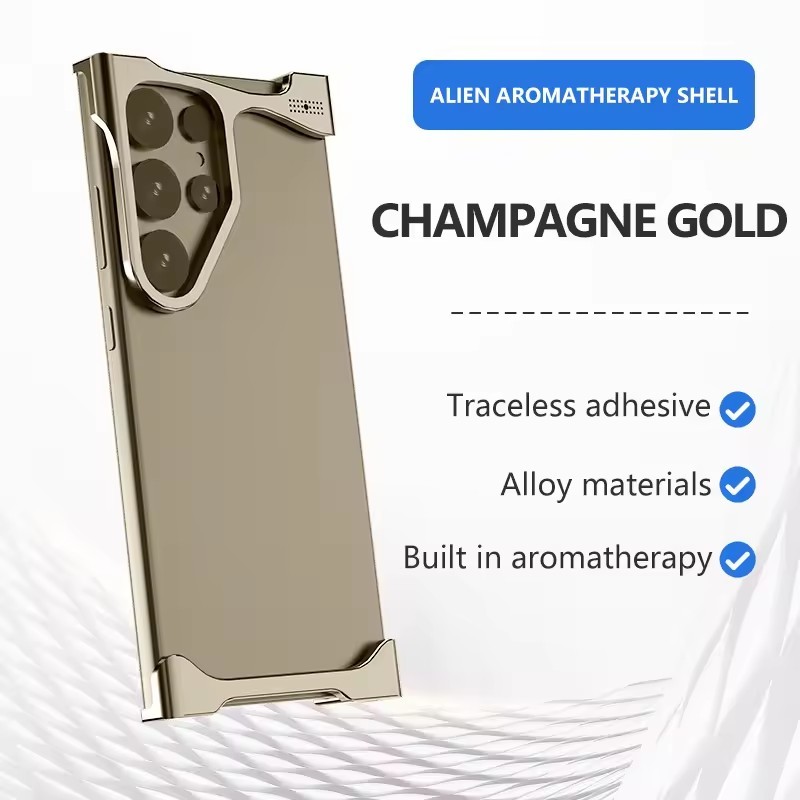 Metal Heat Dissipation Phone Case For Samsung Galaxy S23 S24 25 S22 ...