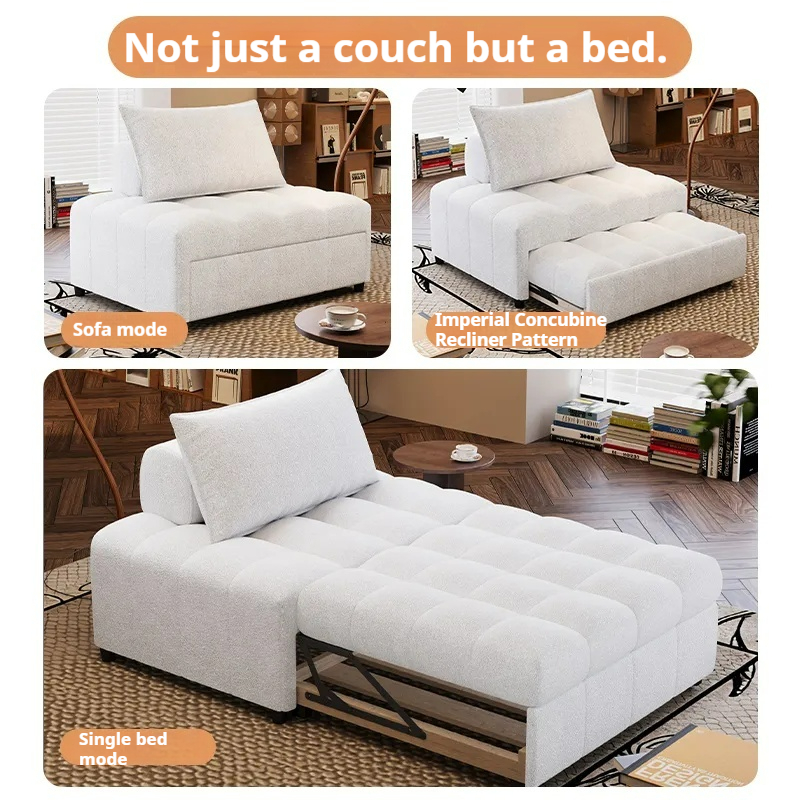 Sofa Bed Multifunctional Single Puff Sofa Foldable Dual-purpose Living ...