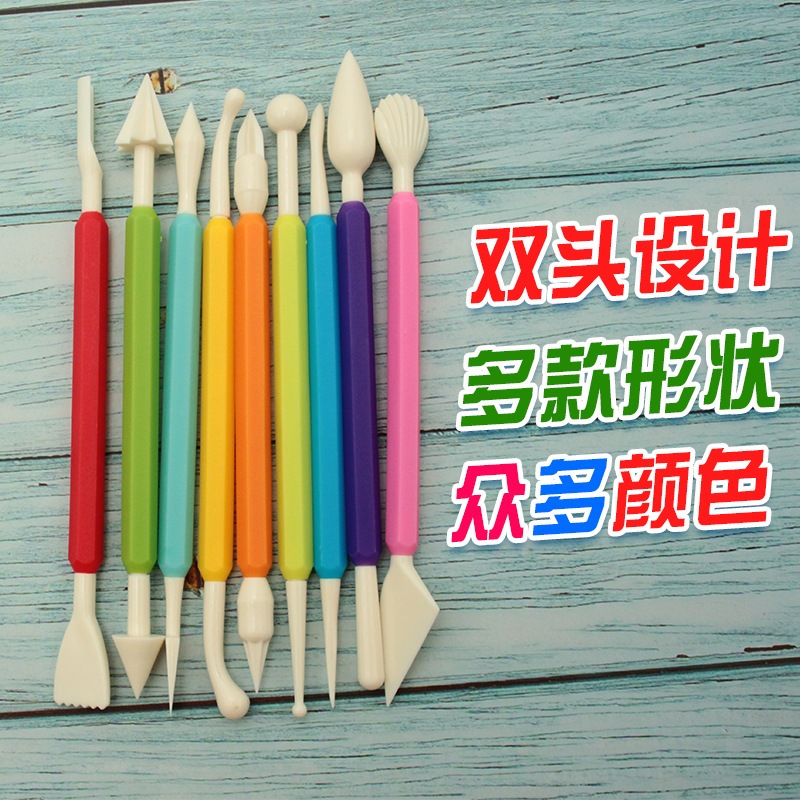8/9pcs/set Plastic Clay Sculpting Set Polymer Modeling Clay Tools Poly ...