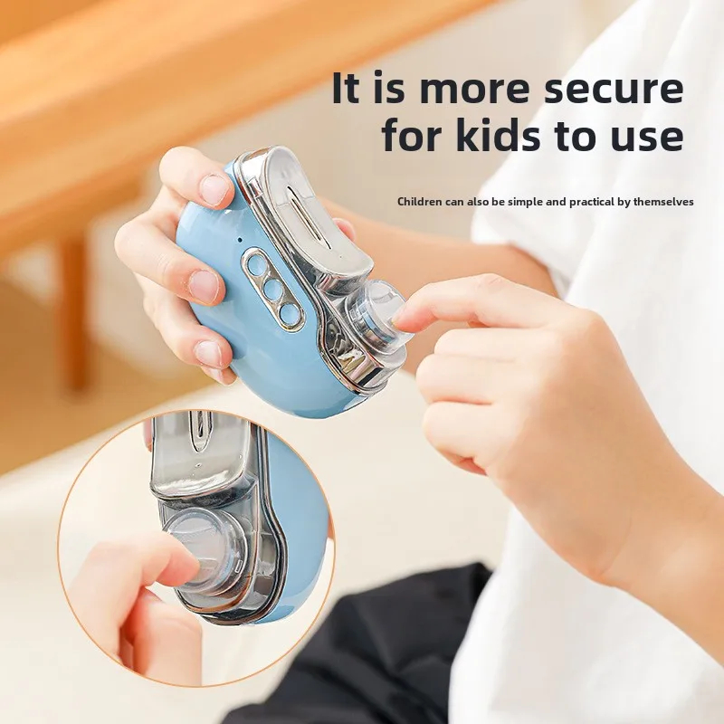 4 In 1 Automatic Electric Nail Clipper With Quick-drying Nail UV Lamp ...