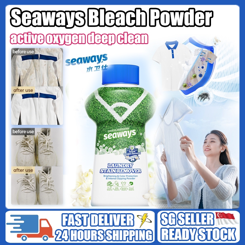 🇸🇬 SELLER - Seaways 2 in 1 Laundry Stain Remover Strong Decontamination ...