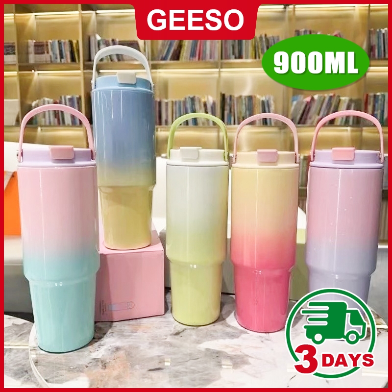 GEESO 304 Stainless Steel Thermos 900ml Bottle With Closed Lid 2 ...