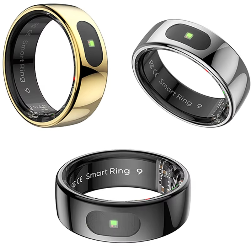 R08 Smart Ring Men Women Touch Control Function IP68 5ATM Waterproof ...