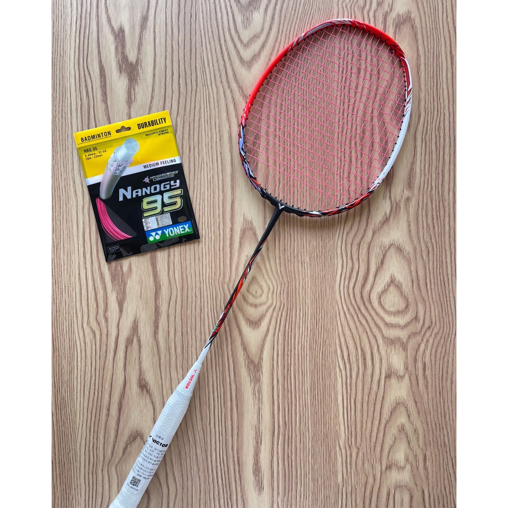 {Same Day Shipment} VICTOR VICTOR THRUSTER RYUGA Ultra-Light Full Carbon Offensive Badminton ...