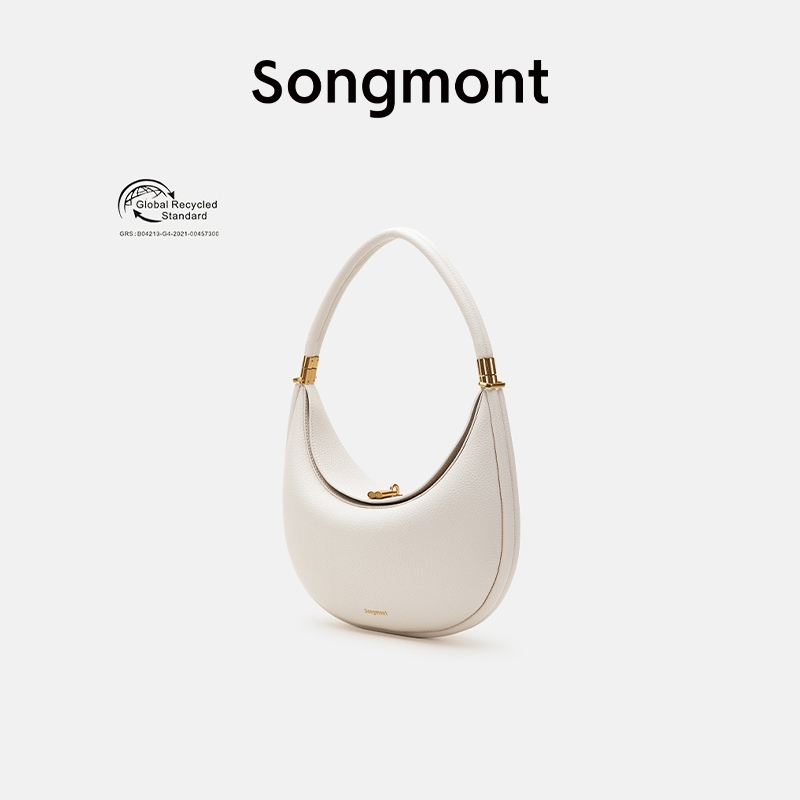 Songmont Vegan Leather Luna bag Women Hand Bags Moon Crossbody Bags ...