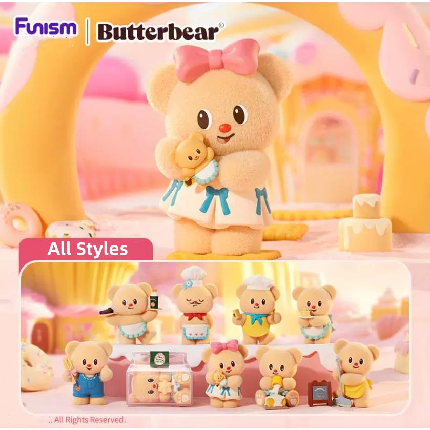Funism x Butterbear My Buttery Bakery Series Blind Box Toy Collection ...