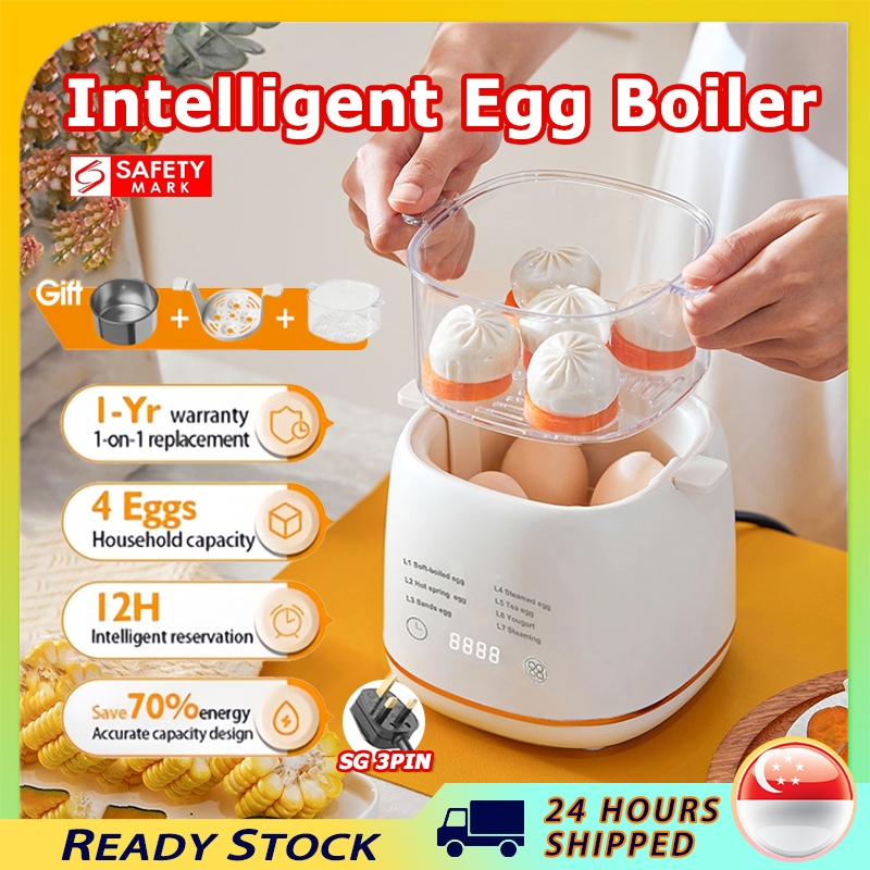 🇸🇬[SG Seller] Egg Boiler Household Small Hard Boiled Egg Maker ...