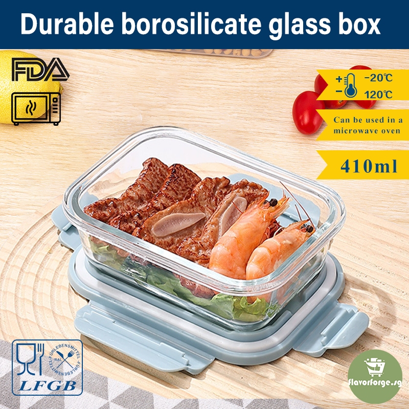 Flavorforge.sg - Glass Food Container | Glass Lunch Box | Microwaveable ...