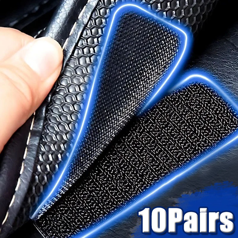 New 10Pair Double Faced High Adhesive Fixing Stickers Carpet Pad ...