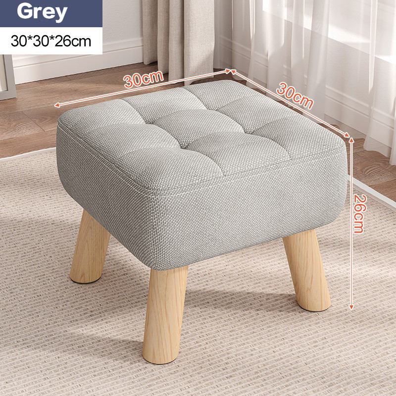 Small Stool for Home Use, Living Room Seat Stool, Sofa Stool, Soft ...