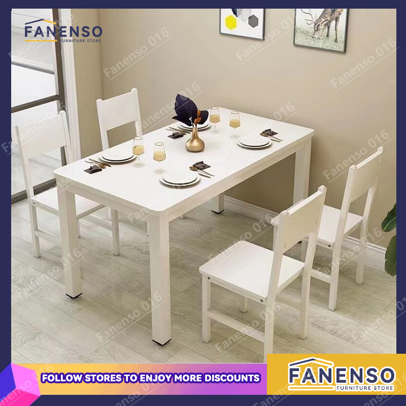 Fanenso Dining Tables Chairs Set Household Eating Small Apartment ...