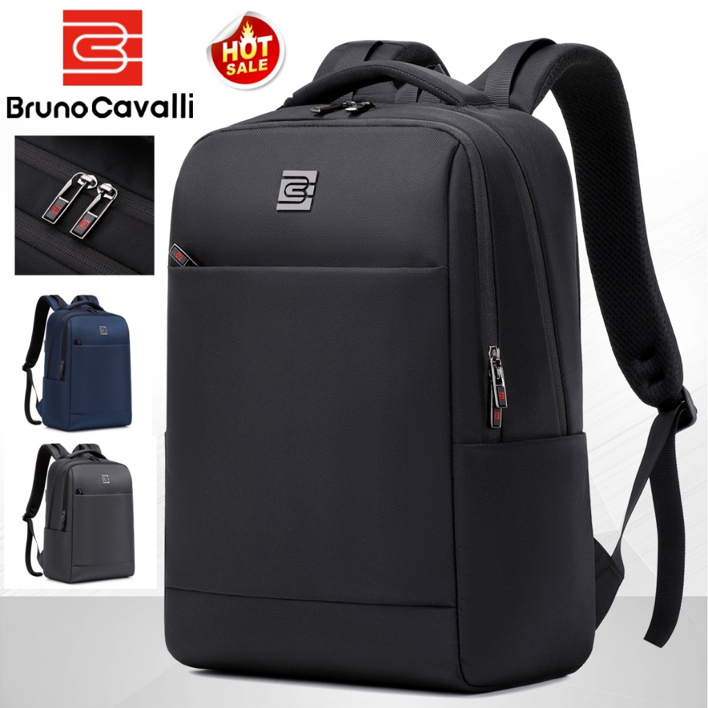 Bruno Cavalli Laptop Backpack Men Waterproof Multifunctional Business ...