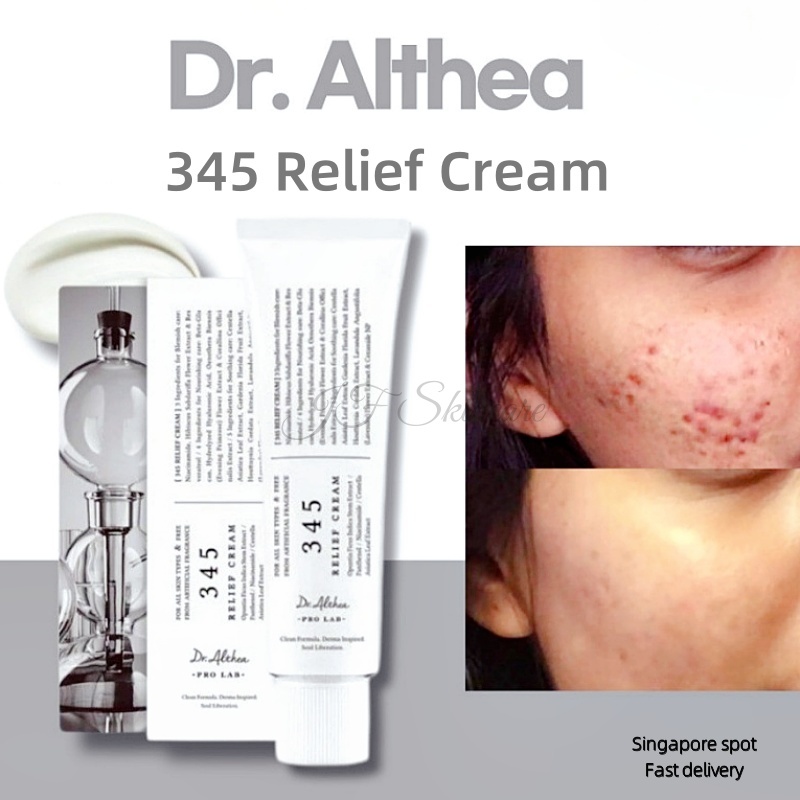 Dr Althea 345 Relief Cream 50ml - Skin Barrier Care, Sooth Skin ...