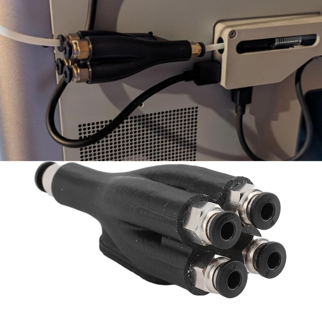 [CSS] 4 In 1 Pipe Expansion Port 3D Printer 4 Feeding Materials ...