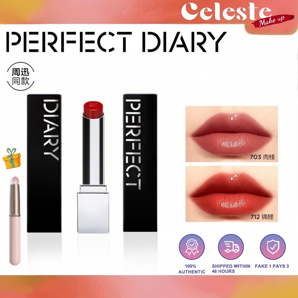 【NEW】Perfect Diary Lipstick 2.0 Bionic Mask Essence Lipstick ...