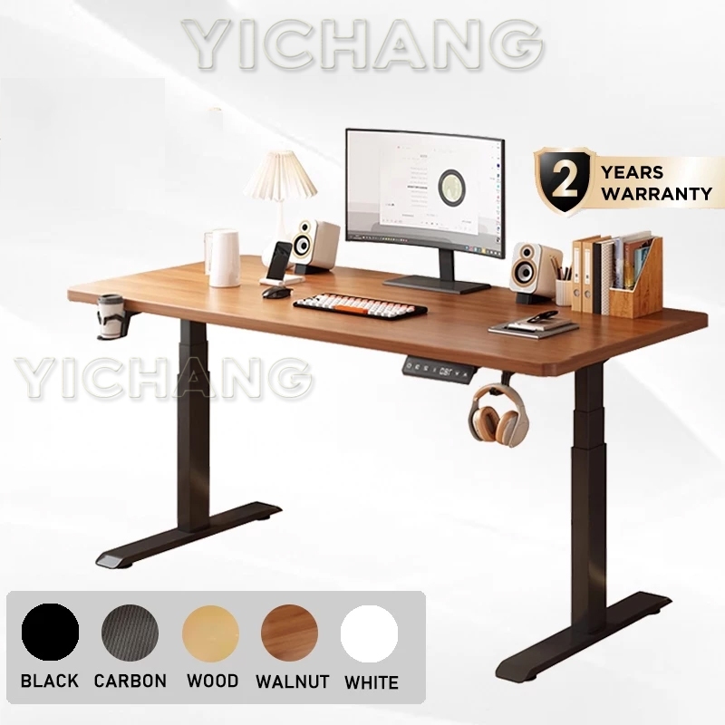 YICHANG Electric Height Adjustable Table Standing Desk Adjustable 3 ...