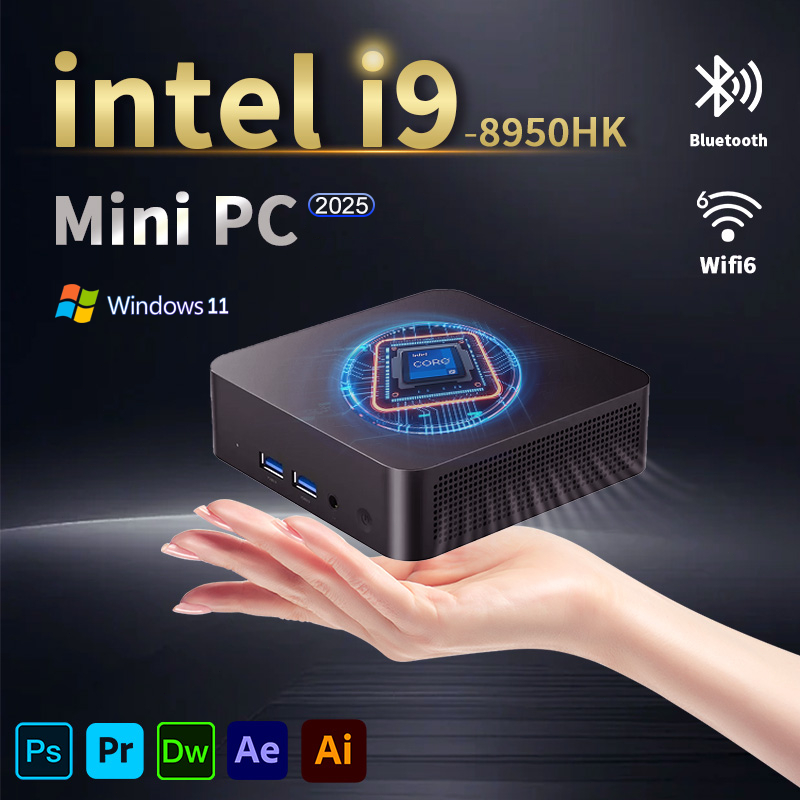 Local warranty Portable Mini PC Gamer Intel Core i9 8950HK Windows 11 ...