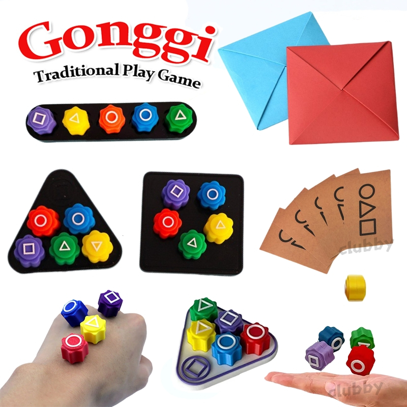 Gonggi Squid Game 3D printed Toys Korean Traditional Games JachStone ...