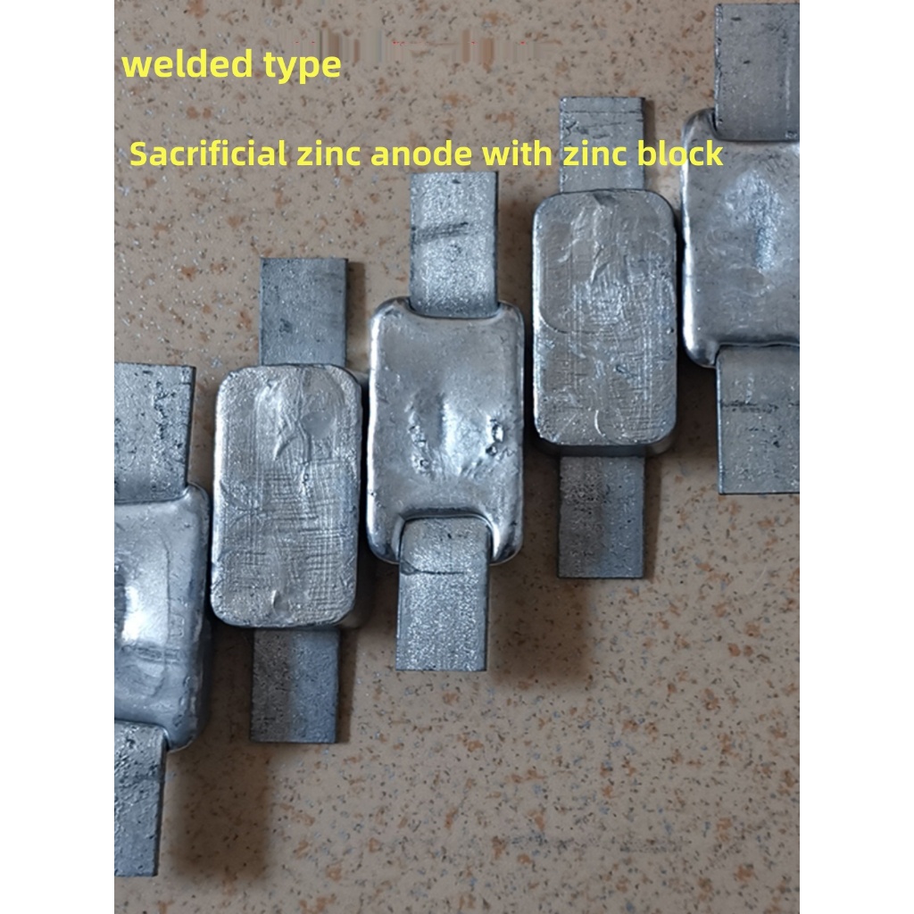 Ship zinc block welding fixed zinc block sacrificial zinc anode ship ...