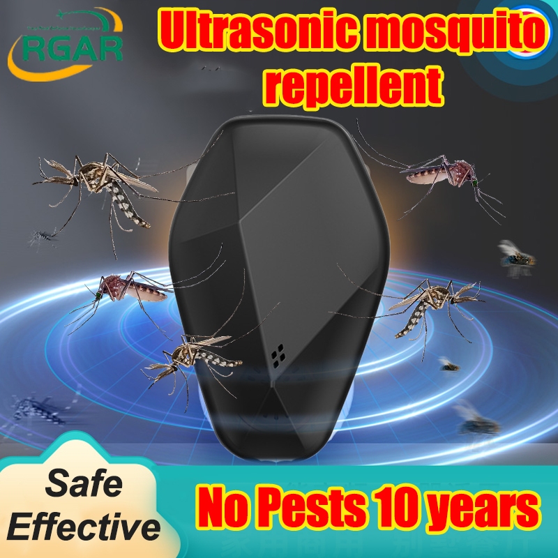 【RGAR】Intelligent Ultrasonic Pest Repellent Repel Mosquito/Cockroach ...