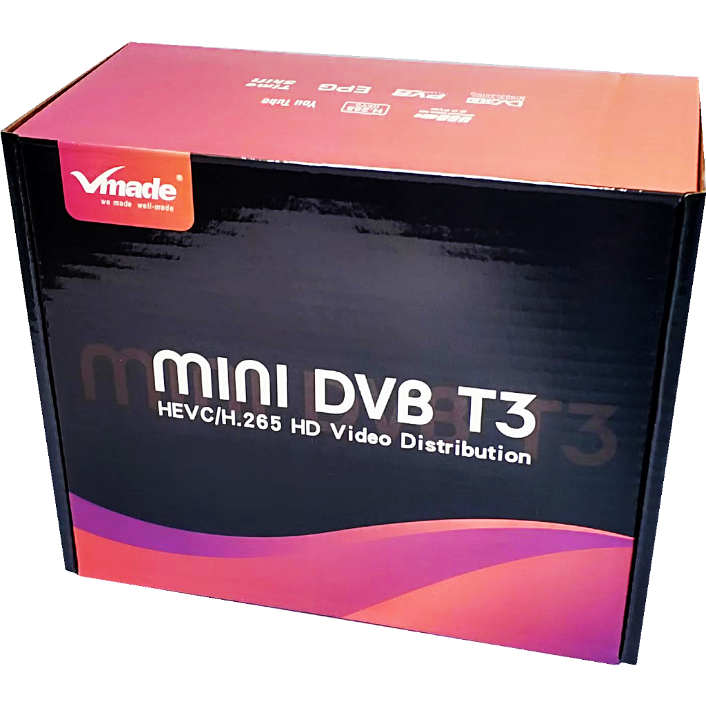 High quality set-top box receiver DVB T2 digital TV receiver 8606 BUILT ...