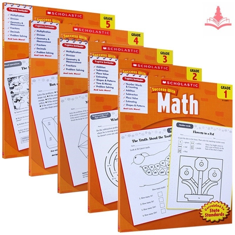 Primary School Student Children's Mathematics Textbook Workbook ...