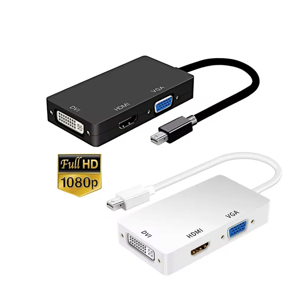 Multi-Function Displayport Dp to HDMI/DVI/VGA Male to Female 3-in-1 ...
