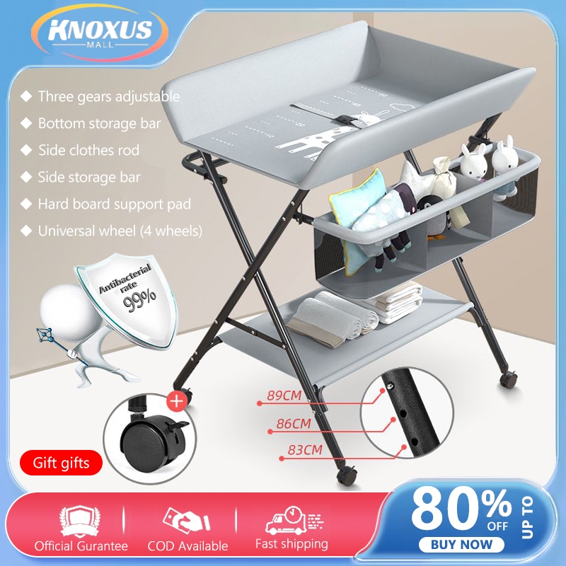 Baby Diapers Changing Table Foldable Newborn Multifunctional 0-5 Years ...
