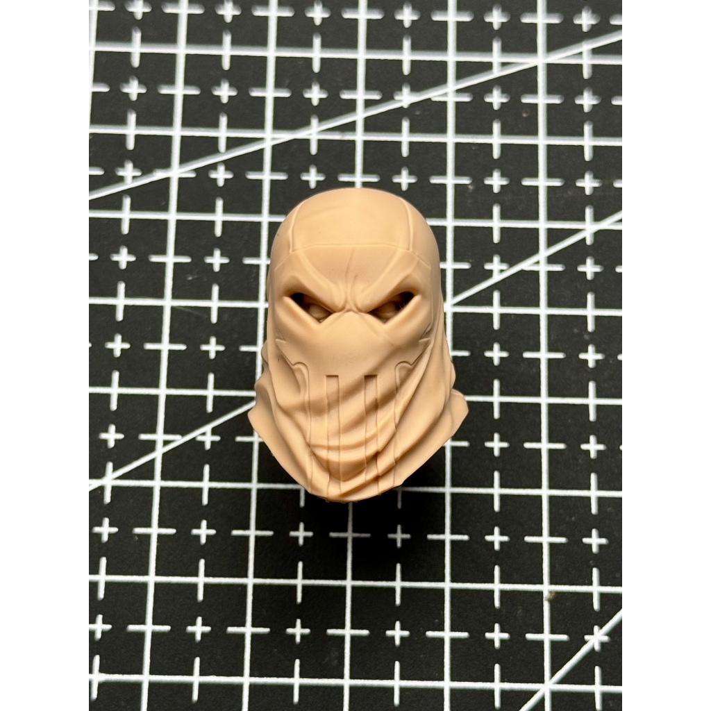 Unpainted 1/12 Scale Punisher Mask Version Head Carved Model Fit For 6 inches SHF ML MEZCO ...