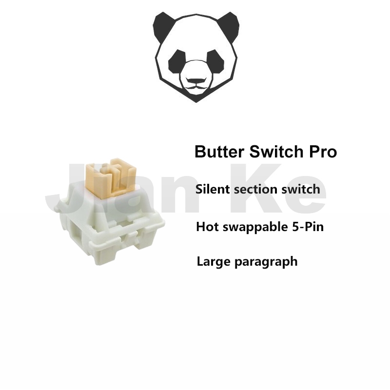 OUTEMU Butter Switch Pro Silent Section Switch Hot swappable 5-Pin ...