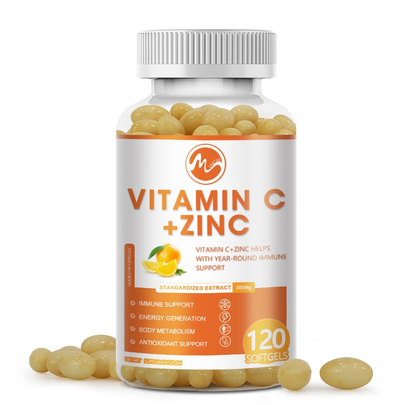 Minch Vitamin C With Zinc Capsule 1000mg High Quality for Supports Zinc ...