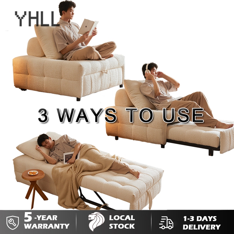 HDB Sofa Bed Folding Multifunctional Sofa Family Sofa Bed Lazy Sofa ...