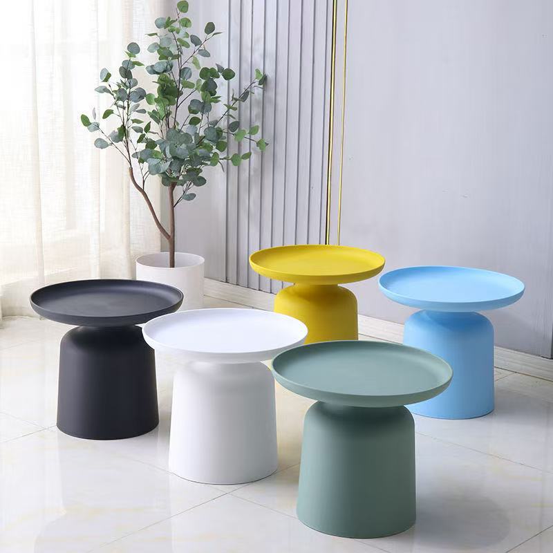 Simple Side Table Small Apartment Plastic Bedroom Style Sofa Side Small ...