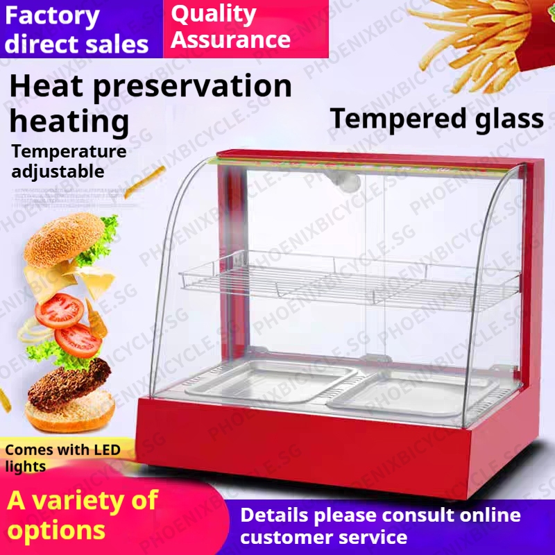 PHO Insulation Cabinet Commercial Small Heating Box Desktop Egg Tart ...