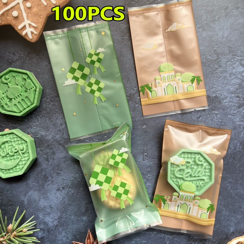 100Pcs Ready Stock Hari Raya Goodies Box Packaging Snowflake Crispy ...