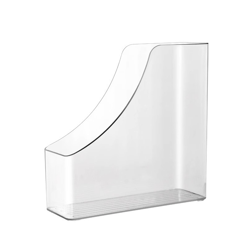 Acrylic A4 Storage Filing Box File Organizer Vertical Magazine Rack ...
