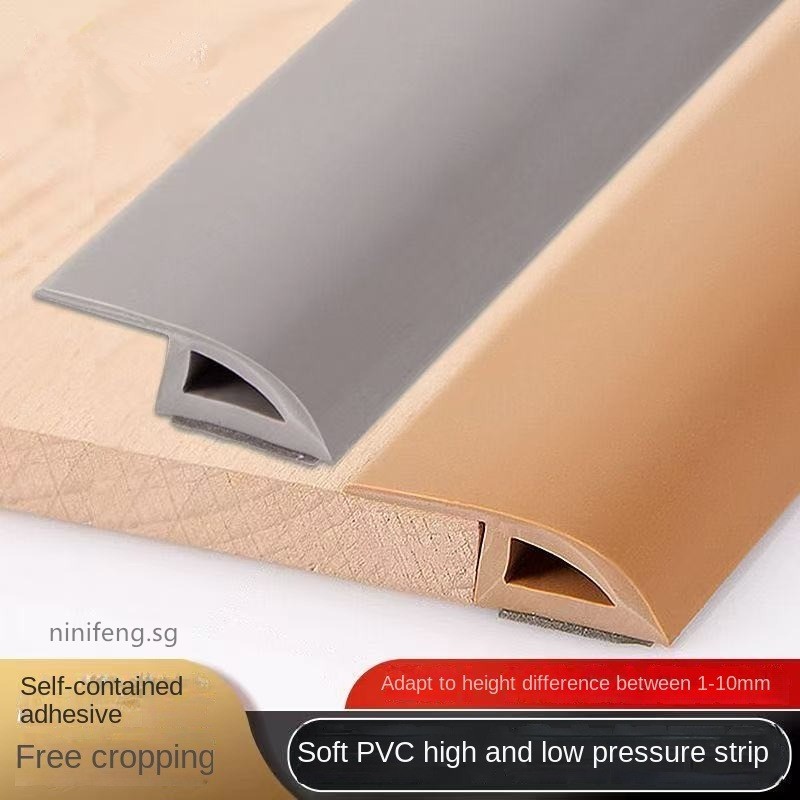 NiNiFeng Plastic Floor Strip Pvc Edge Strip Slope Floor Tile Close ...