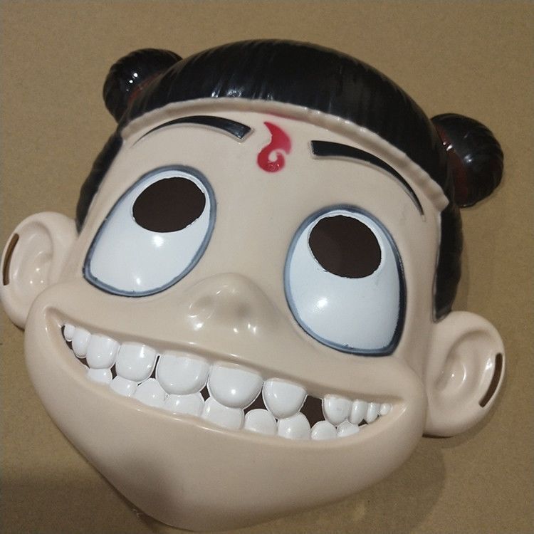 Nezha Mask/Anime Cartoon Mask/Same Mask as Nezha 2 in the Movie ...