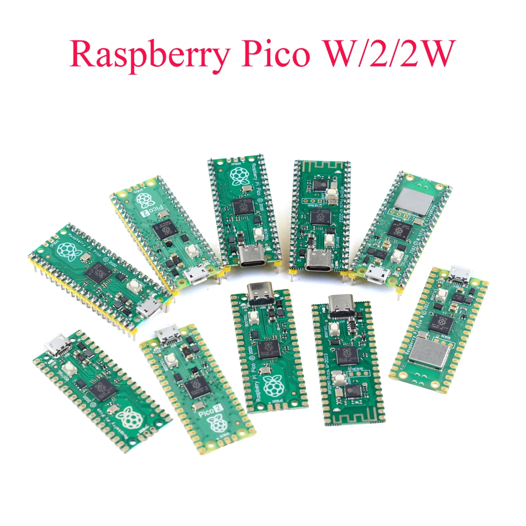 Raspberry Pi Pico W/2/2W Motherboard Optional Bluetooth 5.2 WiFi and ...
