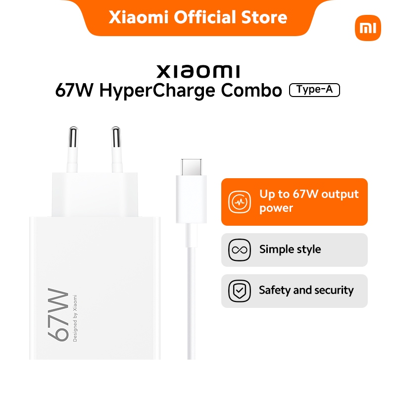 Xiaomi 67W HyperCharge Combo (Type-A) | Shopee Singapore