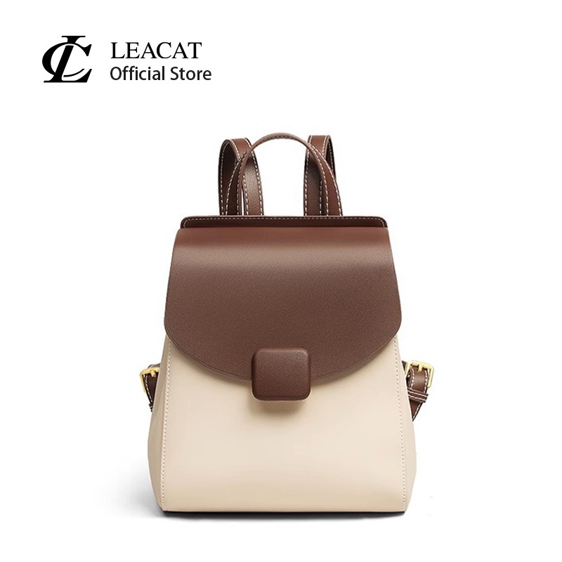 Leacat High end backpack, fashionable small backpack, casual large ...