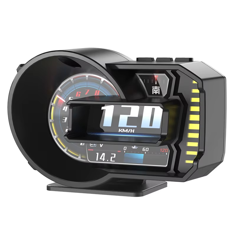 New A590 HUD Fuel Consumption Turbine Curve Ambient Light GPS Driving ...
