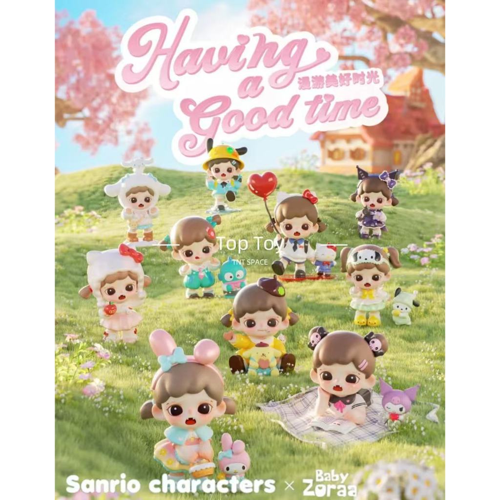 Tnt SPACE Zoraa x Sanrio Roaming Good Time Series Doll Doll | Shopee ...