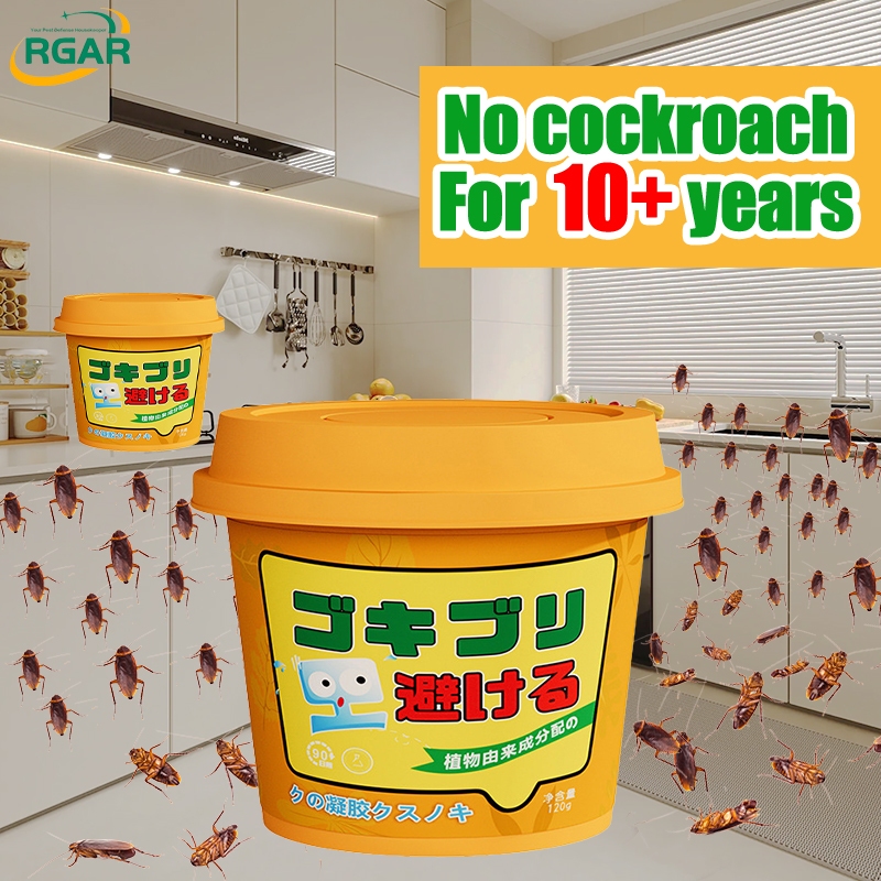 【RGAR】 Plant-based Cockroach Repellent Gel Safe Non-toxic Cockroaches ...