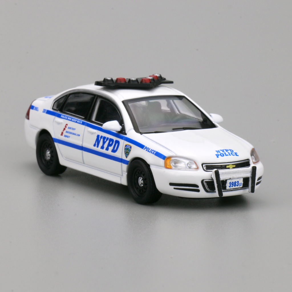 596 Model 1: 64 Chevrolet Inpara NYPD NYPD NYPD Painted Alloy Police ...