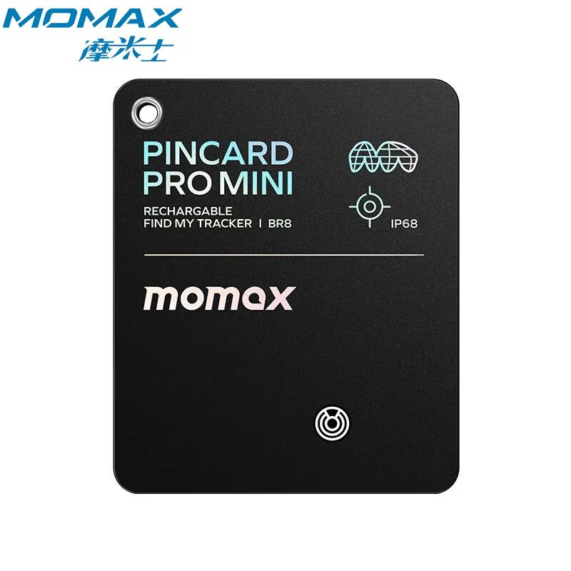 Momax Rechargeable Bluetooth Tracker Key Finder IP68 Waterproof PinCard ...