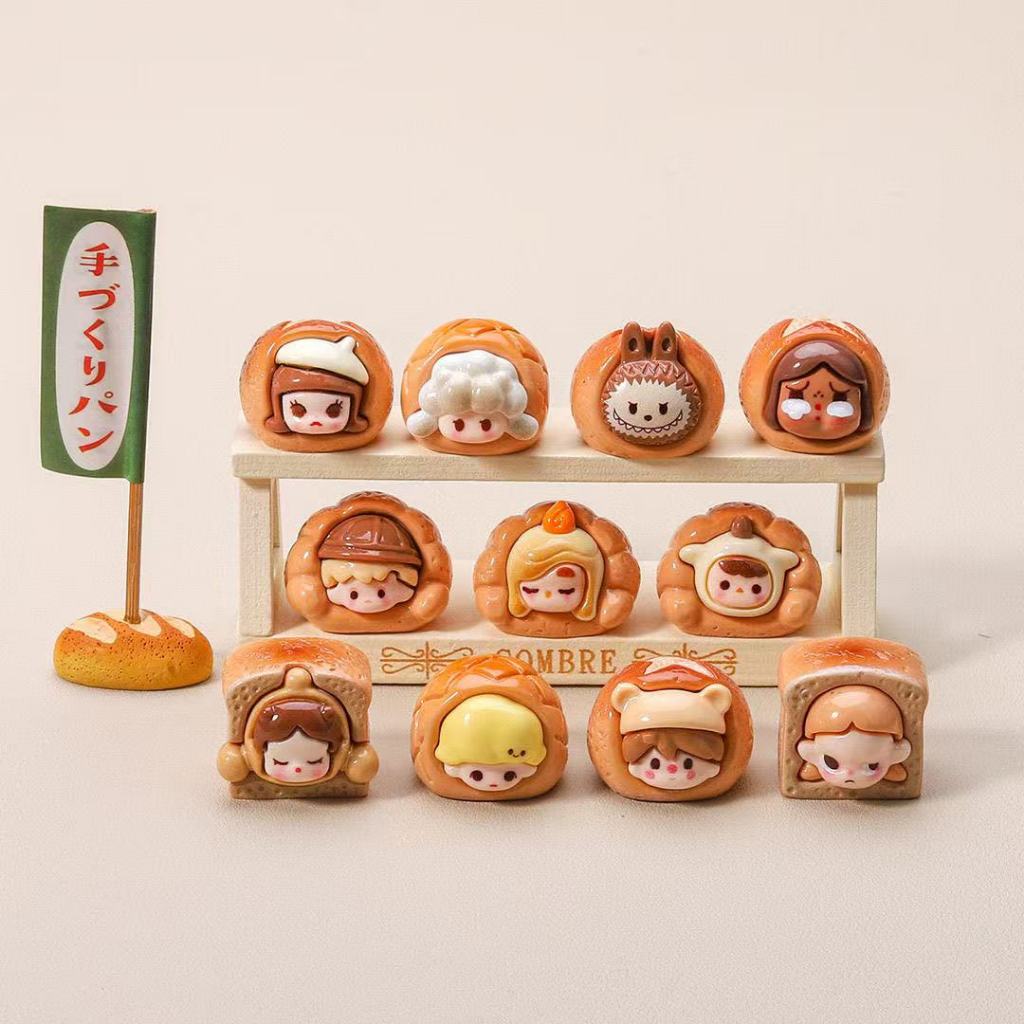 Pop Mart Resin Cute 3d Soda Bread Toy for Bakery Coffee Shop Decor ...