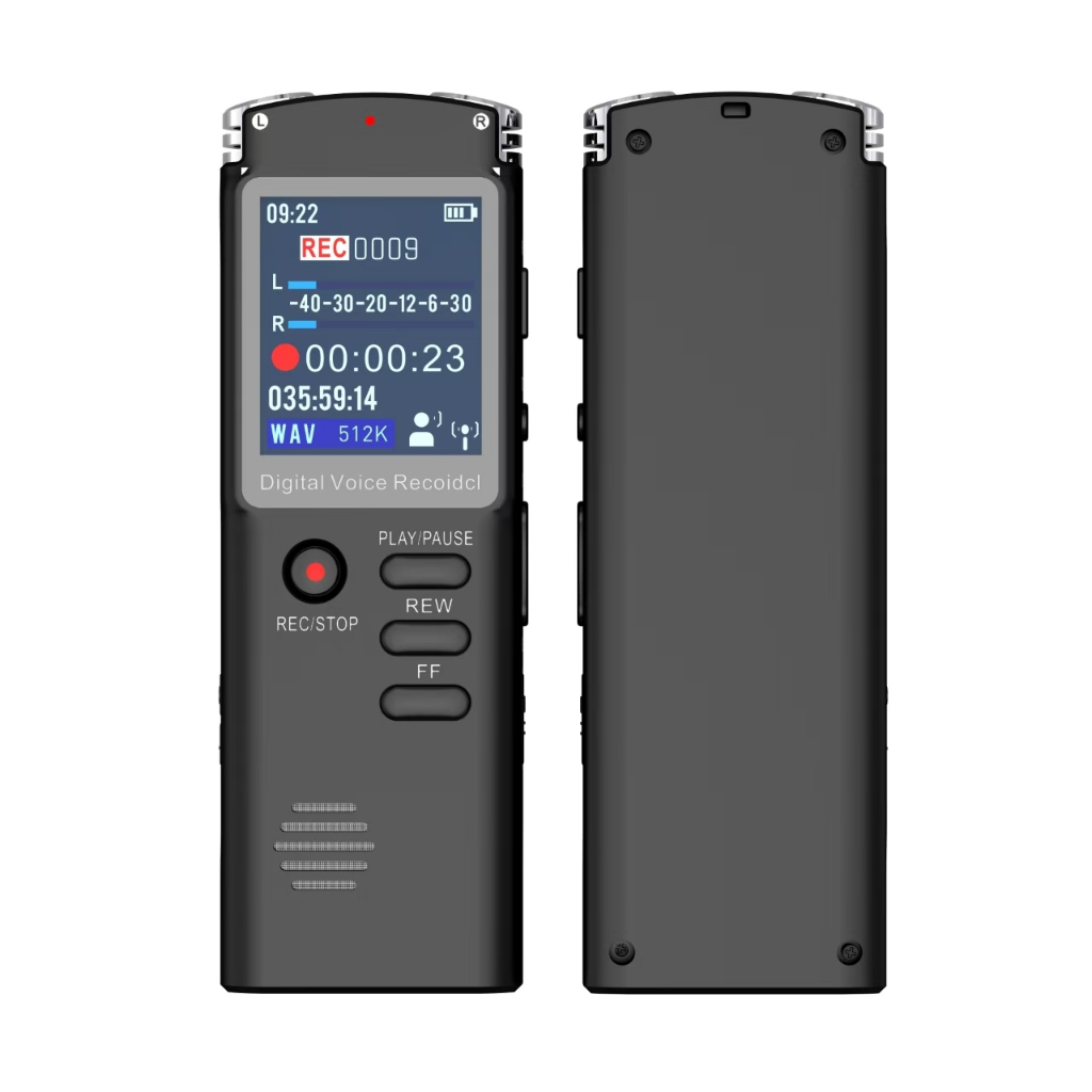 Digital Voice Recorder 64G Voice Activated Recorder with Playback ...