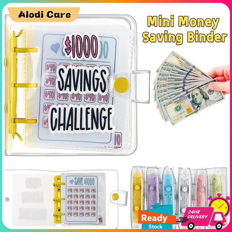 Mini Money Saving Binder Savings Challenges Book Budget Book $150/300 ...
